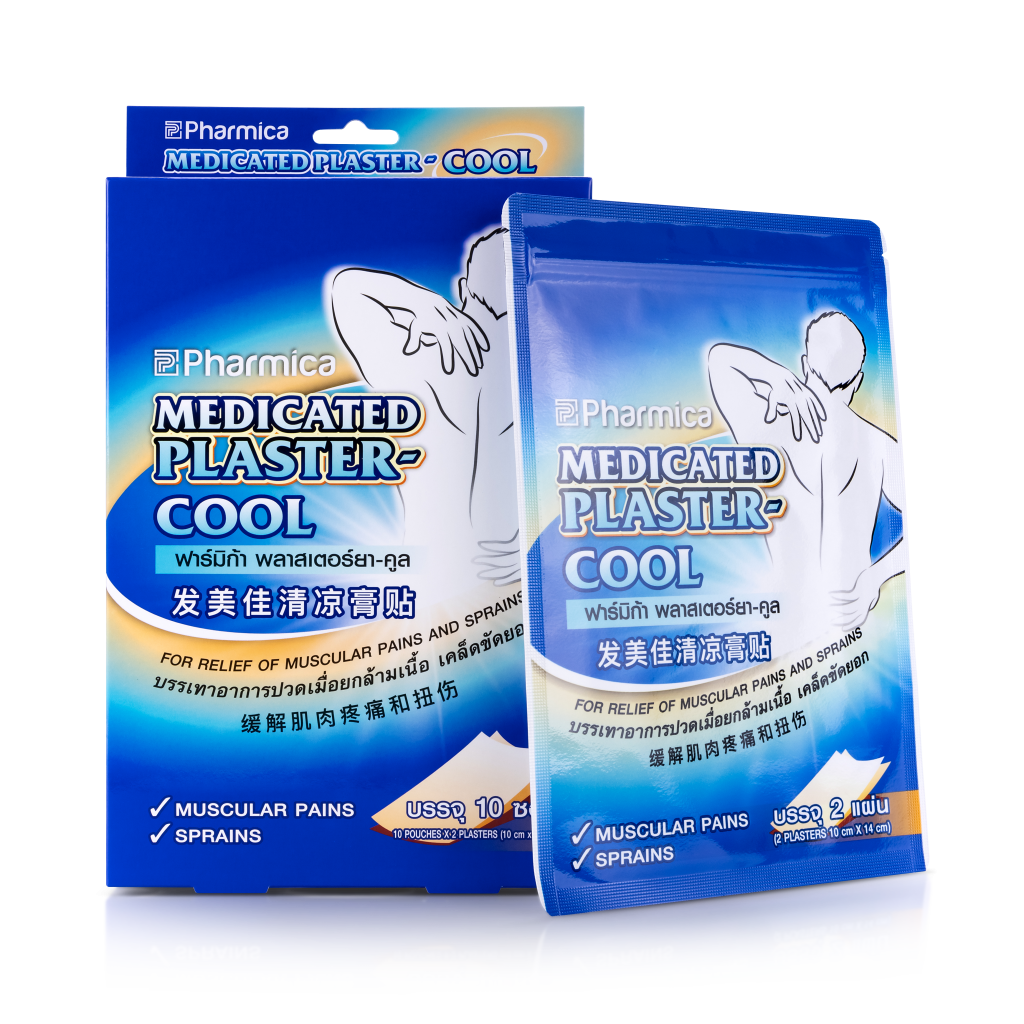 Medicated Plaster Cool ฟาร์มิก้าพลาสเตอร์ยา-คูล - pharmica